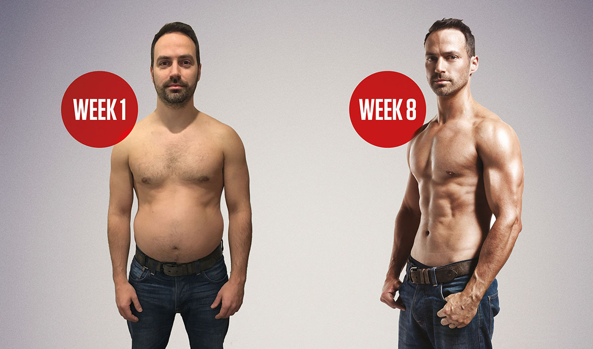 Jon's story: How I went from overweight to cover model in 8 weeks